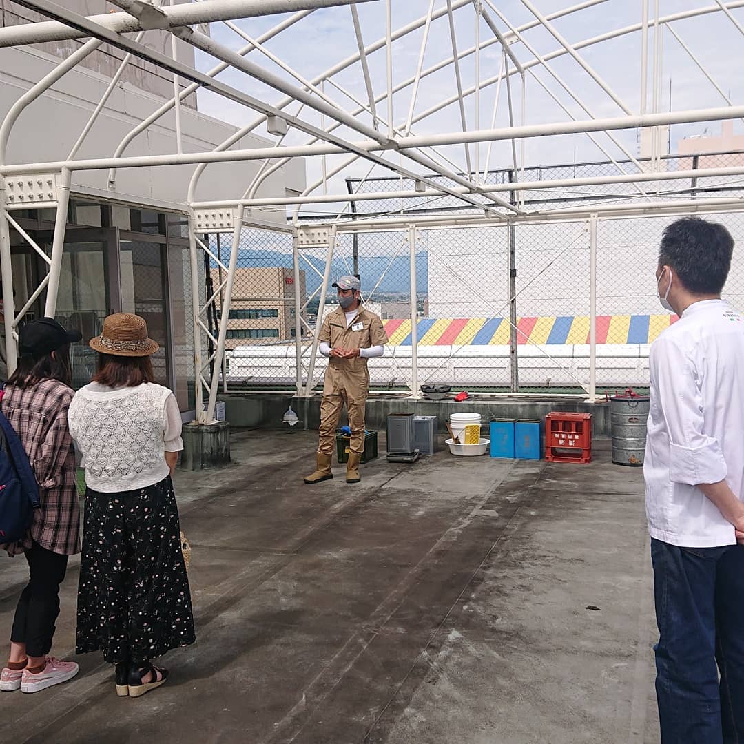 #松本みつばちプロジェクト 2021年最初の#城町はちみつ 収穫体験 | 松本みつばちプロジェクト